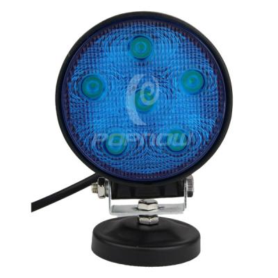 中国 18 ワット LED の仕事ライト、IP67 トレーラーのレッカー車青い LED の調整の仕事ライト 販売のため