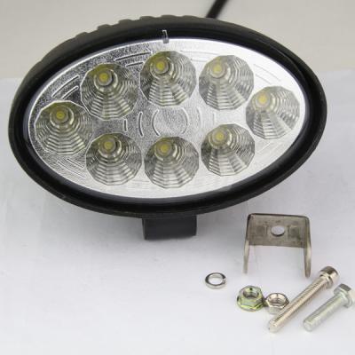 中国 IP67 トレーラーの収穫機オフロード ATV SUV LED の仕事は長円 Epistar 24W LED とつきます 販売のため