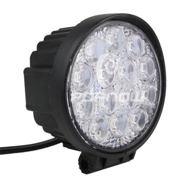 Cina luci di lavoro 12v/24v rotondi di 6000K 42w LED per la pesca del Airboat in vendita