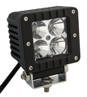 Cina Luce classica 12V/30V 16W 4000LM del lavoro del veicolo del fascio LED dell'inondazione del quadrato nero in vendita