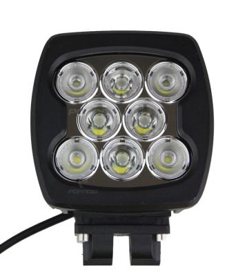 Cina il QUADRATO 80W/lavoro automobilistico COMBINATO del LED accende 6000K per ATV fuori strada di illuminazioni 4 x 4 in vendita