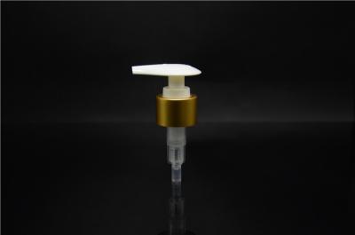 China empacotamento cosmético da garrafa da bomba do distribuidor da loção de 24/410mm Glod Alumite à venda