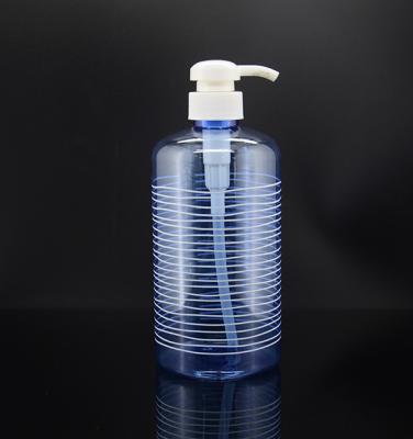 Китай Бутылки Bule прозрачные круглые пустые косметические с насосом лосьона продается