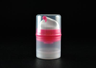 Cina bottiglia senz'aria di plastica variopinta della pompa 30ml per cura di pelle in vendita