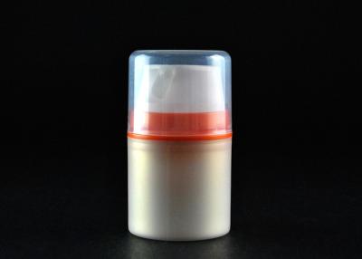 Cina 30ml bottiglia senz'aria crema variopinta della pompa della plastica pp per cura di pelle in vendita
