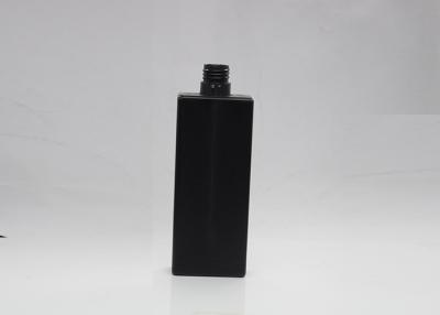 Cina bottiglie di plastica della pompa della lozione dell'HDPE del quadrato nero con stampa dello schermo in vendita