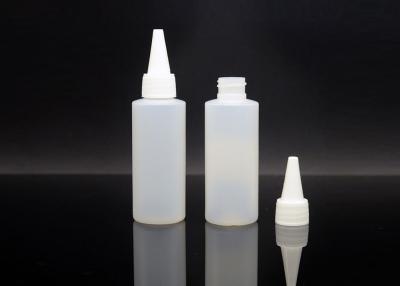 Cina Bottiglie di plastica del contagoccia di occhio del quadrato del PE con il cappuccio innocuo per i bambini 60ml, dimensione del collo di 20mm in vendita
