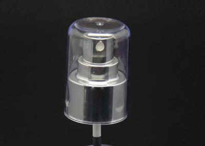 Cina l'argento UV di alluminio ha ricoperto la pompa dello spruzzatore dell'acqua vaporizzata di cappuccio eccessivo trasparente in vendita