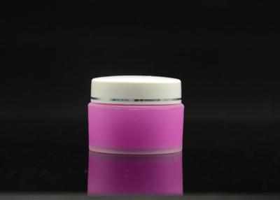 China Dobro - frascos cosméticos plásticos murados com tampas 20g, branco/Rosa à venda