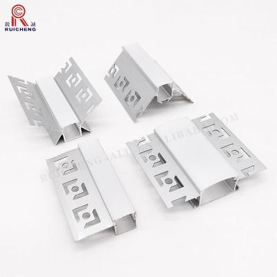 Cina Spessore di alluminio di profilo 3mm della luce di striscia dell'angolo LED della parete messo in vendita