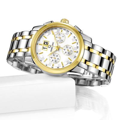 Cina Custom Design Mens Quartz Watch Stainless Steel Bezel Logo Japan Movt OEM ODM Watch in vendita