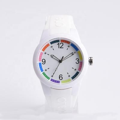 Cina Crono orologio degli uomini del silicone con il movimento DWG di Miyota 6P29--R0234 in vendita