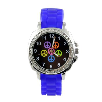 Cina Orologi di Monol del silicone nei colori differenti con il Giappone Movt DWG--R0107-4 in vendita