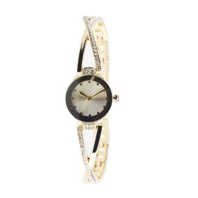 China De Legeringskwarts van Japan Movt het Achter Bestand Water van het Damewrist watch stainless Staal Te koop