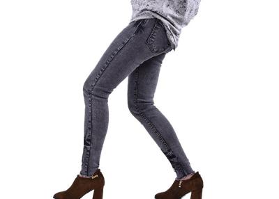 Cina Il denim scarno della prova di dissolvenza di colore ansima diritto le ghette strette esili del denim in vendita