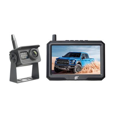 中国 5インチの無線防水カメラのモニターIP69Kの黒色のバックアップ カメラのモニターDVRのキット 販売のため