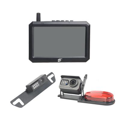 中国 1080P 解像度 DVR ワイヤレス バックアップ カメラ モニター黒色金属材料 販売のため