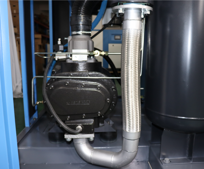 AIRERA 7.5HP screw compressor oil circuit system diagram