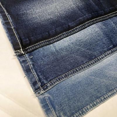 Cina Filato molle eccellente 10,6 di Oz della saia di TR del tessuto blu del denim in vendita