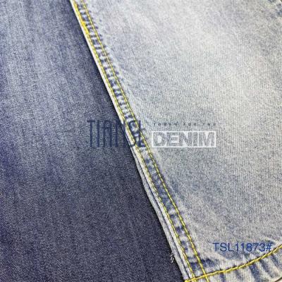 Cina 7,3 materiale del denim del cotone di Jutecell dei jeans del tessuto di cotone della saia del filato di Oz 16S in vendita