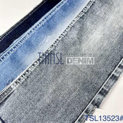 Cina ampio indaco di larghezza di 180cm che sanforizza il tessuto del denim della saia dell'elastam del cotone per i jeans della camicia in vendita