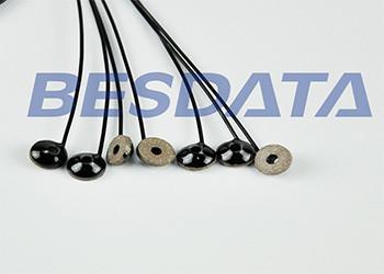 China De lage Impedantie sinterde de Zilveren Zilveren Schakelaar van Chlorideelektroden DIN 1.5mm Te koop