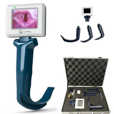 Cina Il video ha assistito la laringoscopia con la macchina fotografica visibile del laringoscopio dell'epiglottide in vendita
