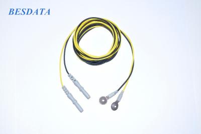 中国 喧騒の頭脳の電気活動のための1.5mm焼結させた銀製の塩化銀の電極 販売のため