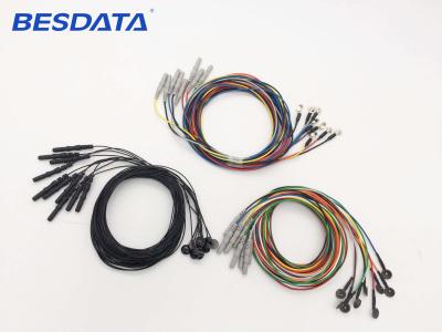 中国 伝導性の焼結させたAg -控えめな1.5mのリード線が付いているAgClの電極 販売のため