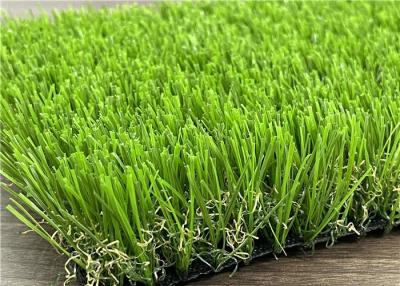 China 10000d Faux Landscaping Artificial Grass Front Garden M Shape 4 Colors 8 Straight 8 Curly for sale