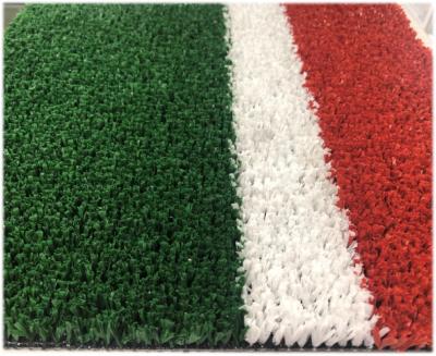 Cina 6m x 5m altezza artificiale del mucchio del campo da pallacanestro 15mm dell'erba di tennis di 4m x di 6m in vendita