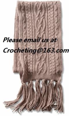 Chine le mohair chaud de pull femelle masculin d'écharpe d'hiver a tricoté l'écharpe solide d'hiver d'écharpe de crochet à vendre