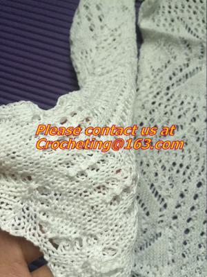 Chine le crochet floral de dentelle de broderie de robe de blanc de gland lâche sans dos de chemisiers habille rétro à vendre