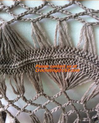Chine Creusez le sund haut tricoté sexy de femme de robe longue de robe de plage de crochet de crover de ceinture, habillement à vendre