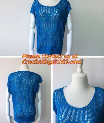 Chine Le chemisier, habillement, vêtement, creusent, ceinture, tricoté sexy, crover, crochet, robe de plage à vendre
