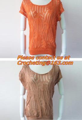 Chine Le chemisier, habillement, vêtement, creusent, ceinture, tricoté sexy, crover, crochet, robe de plage à vendre