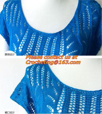 Chine Le chemisier, habillement, vêtement, creusent, ceinture, tricoté sexy, crover, crochet, robe de plage à vendre