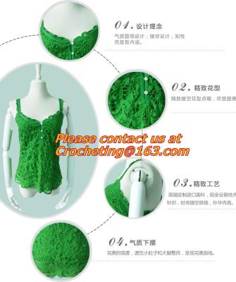 Chine La mode occasionnelle, O-Cou de cru, sans manche, femmes font du crochet longtemps, chemisier de Chiffion plus la taille à vendre