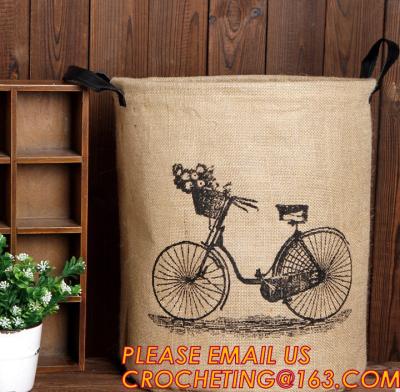 Chine LAUNDRY BASKET, STORAGE BARREL, TOY STORAGE BASKET, CLOTHES LAUNDRY BAGS, COTTON LINEN, STORAGE BAGS à vendre