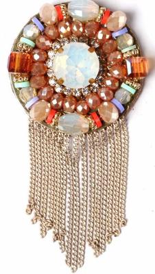Chine Fashion Women Accessories Crystal Custom Letter Rhinestone Brooch Pins,  new brooch design vintage brooch, Crystal Women à vendre