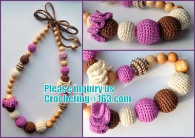 Chine Teething toybaby shower gift, Teeting Necklace for Breasfeeding à vendre