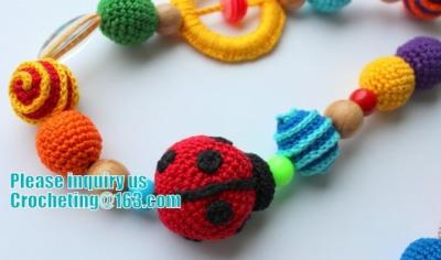 Chine Amigurumi funny toy Nursing necklace Breastfeeding necklace teething toy à vendre