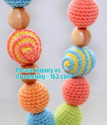 Chine Amigurumi funny toy Nursing necklace Breastfeeding necklace teething toy à vendre