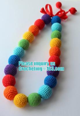 Chine Amigurumi funny toy Nursing necklace Breastfeeding necklace teething toy à vendre