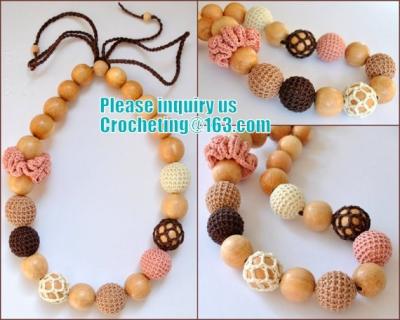 Chine Amigurumi funny toy Nursing necklace Breastfeeding necklace teething toy à vendre