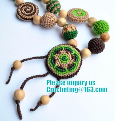 Chine Amigurumi funny toy Nursing necklace Breastfeeding necklace teething toy à vendre