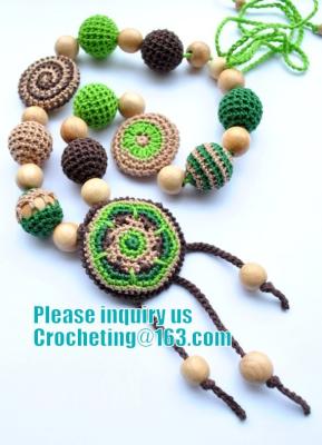 Chine Amigurumi funny toy Nursing necklace Breastfeeding necklace teething toy à vendre
