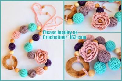 Chine Amigurumi funny toy Nursing necklace Breastfeeding necklace teething toy à vendre
