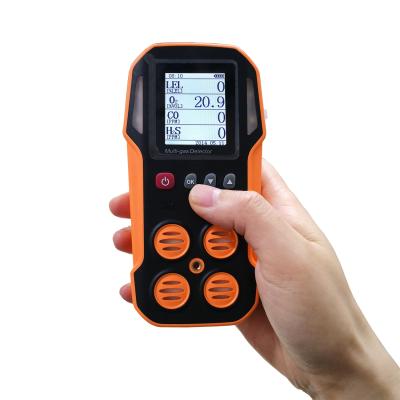 China Detector portátil de vários gases: alta precisão de nível industrial com sensores infravermelhos/catalíticos, alarme inteligente e certificações de segurança à venda