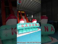 Factory Commercial Goldfish Inflatable Slide Inflatable Dry Slides For Outdoor